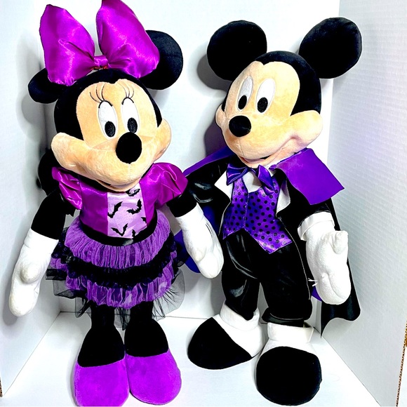 Disney | Toys | Vampire Tall Standing Mickey Minnie Mouse Disney 2 ...